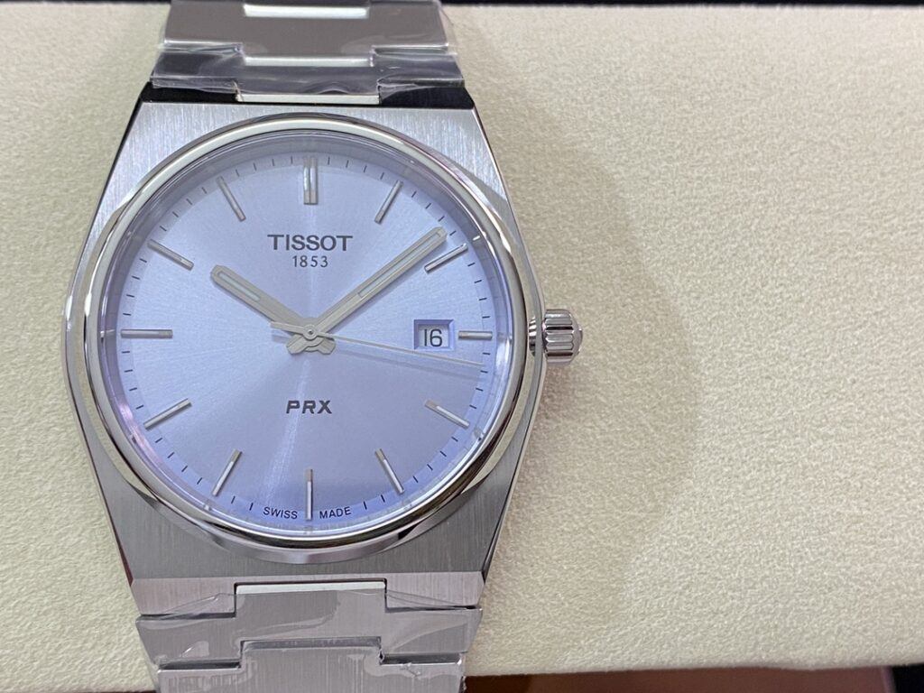 Đồng Hồ Tissot PRX Rep 1:1 Cao Cấp Mặt Ánh Tím Máy Pin Thụy Sỹ 40mm ...